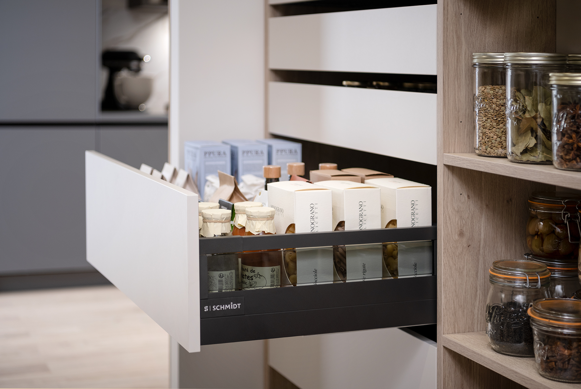 Bespoke kitchen pantry and laundry solutions | SCHMIDT