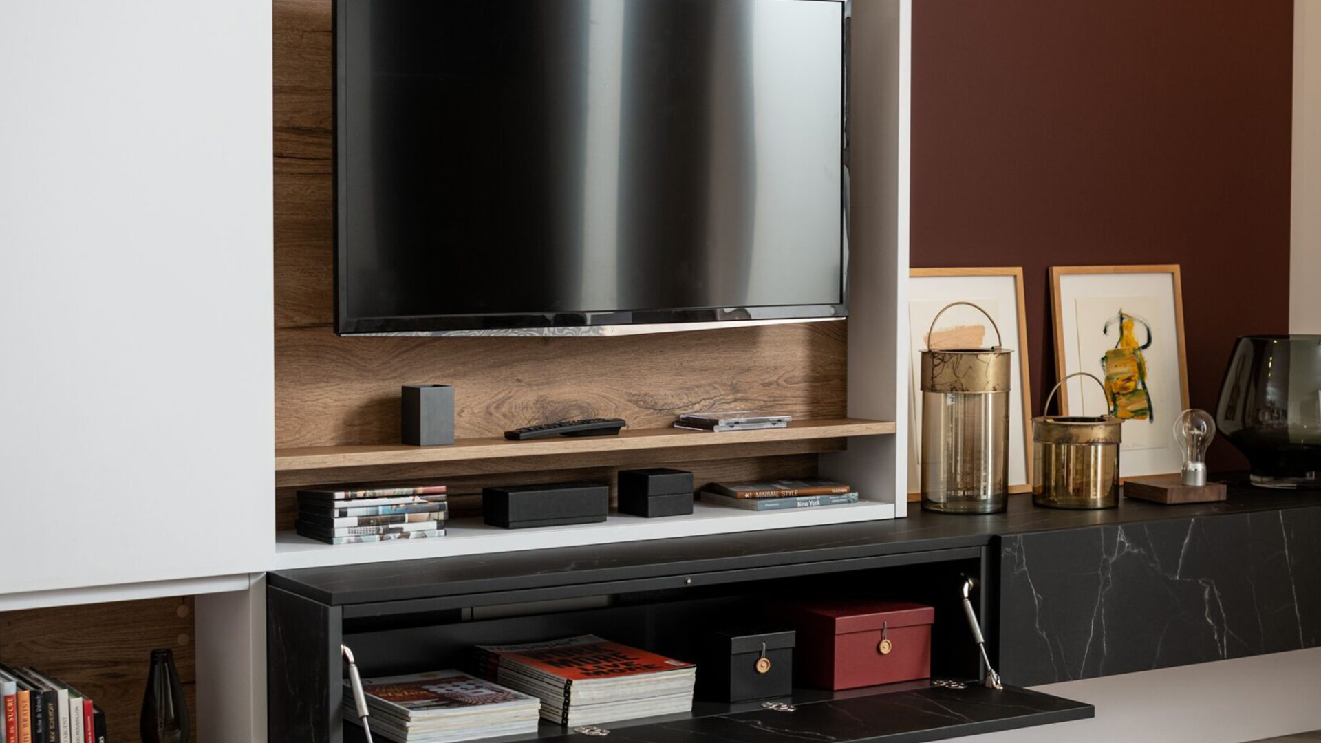 Bespoke TV stands and TV wall units | SCHMIDT