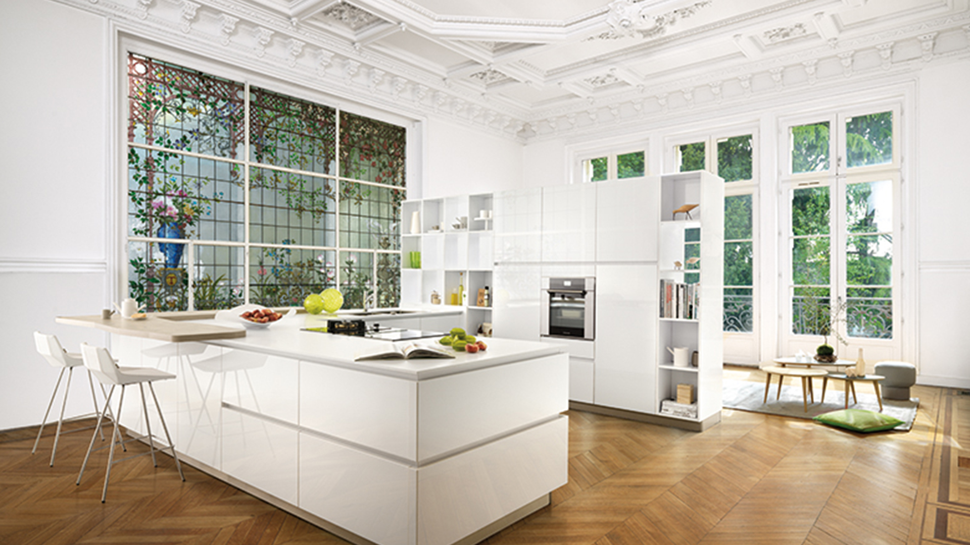 Fitted modern kitchens with a handless design | SCHMIDT