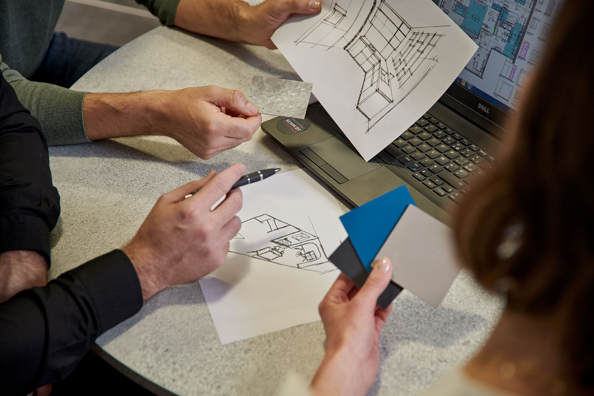 Home living and kitchen solutions process | SCHMIDT