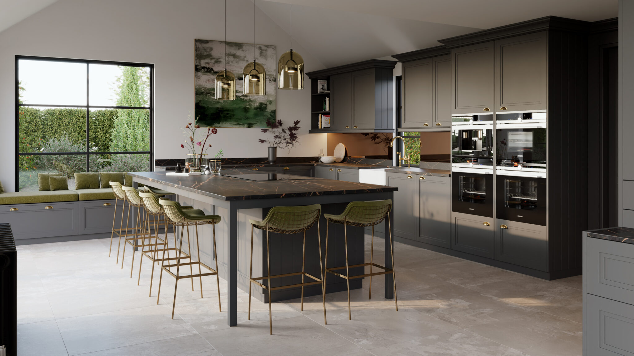 Blue shaker colour for your bespoke kitchen | SCHMIDT